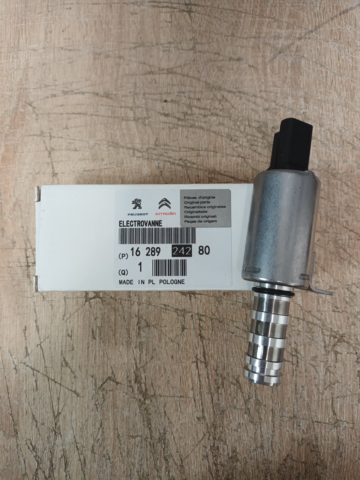 Клапан электромагн. изменения фаз грм EP6