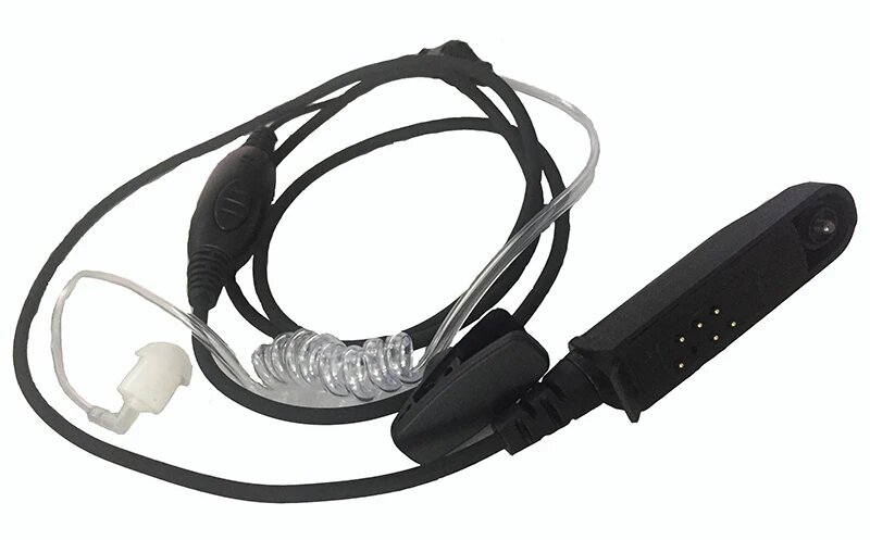 Baofeng UV-9R водонепроницаемые наушники для портативной рации UV-XR R760 двухсторонняя радиосвязь Скрытая воздушная Акустическая трубка гарнитура с микрофоном