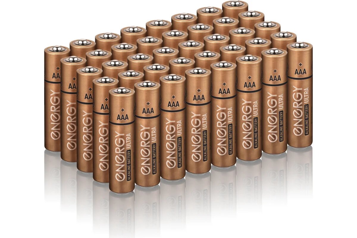 ENERGY Батарейка алкалиновая Ultra LR03/10KS (АAА) 40 штук 107249