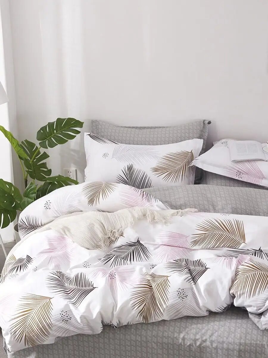 Постельное белье 2 спальное сатин наволочки 70х70 Twill