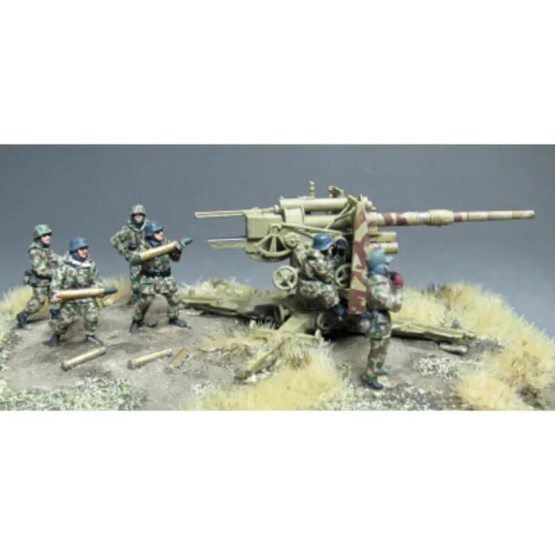 MODX 1/72 масштабная модель пехоты Flak 36 ЗИма 14+