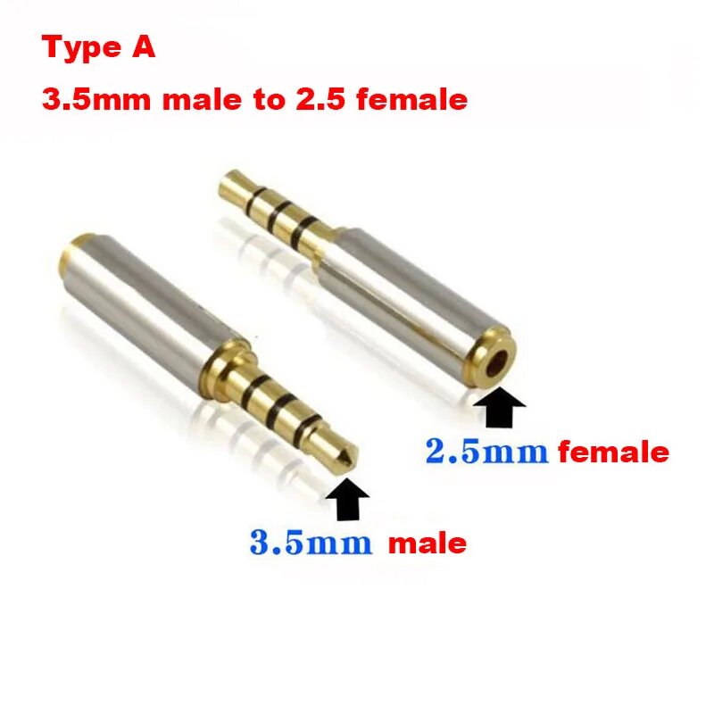 FVJVYE Аудиоадаптер 3,5 мм на 2,5 мм