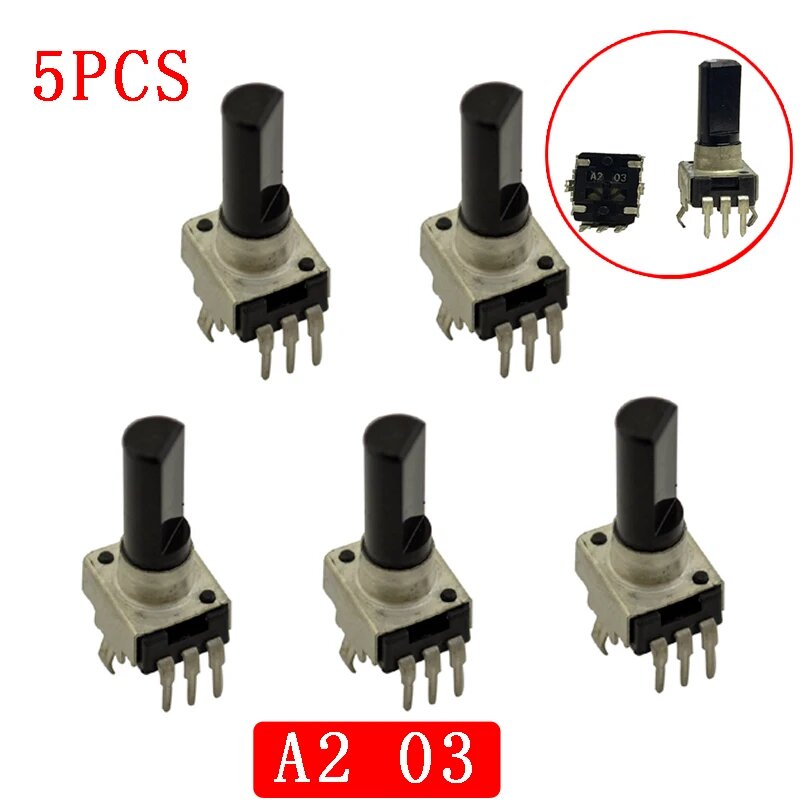 Потенциометр вращающийся 5PCS(A2-03)