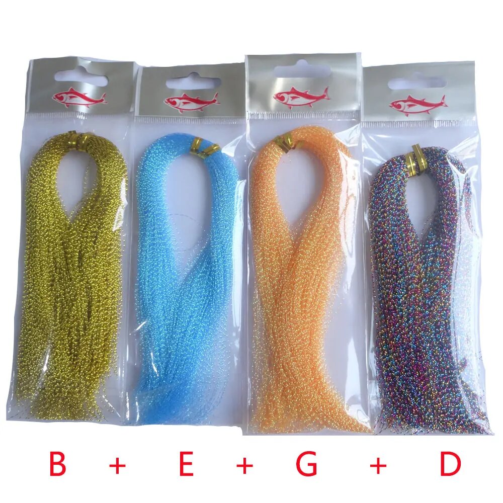 HEXAKILL Мишура Flashabou, mixed3, 4 шт.