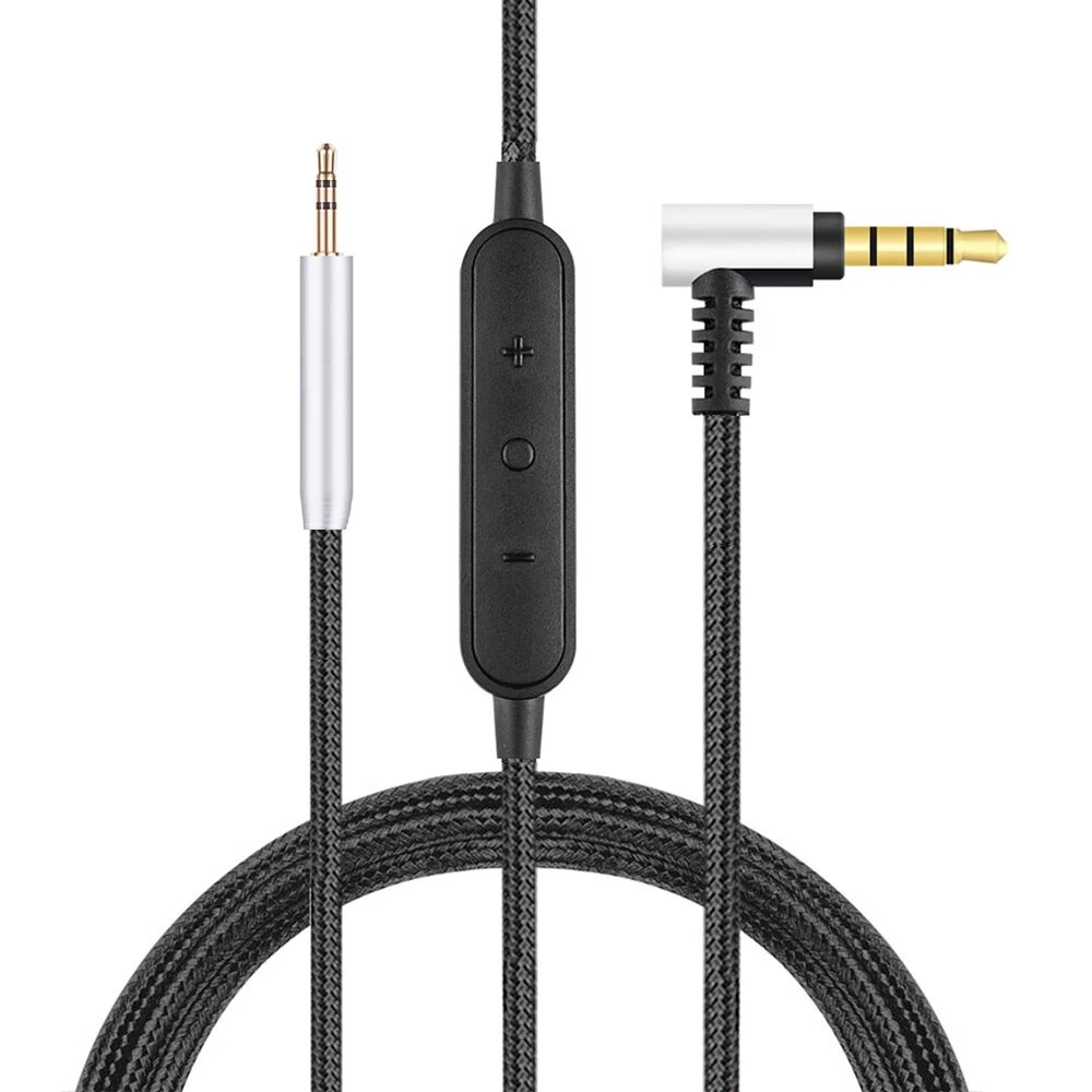Кабель для наушников Sennheiser с микрофоном, черный