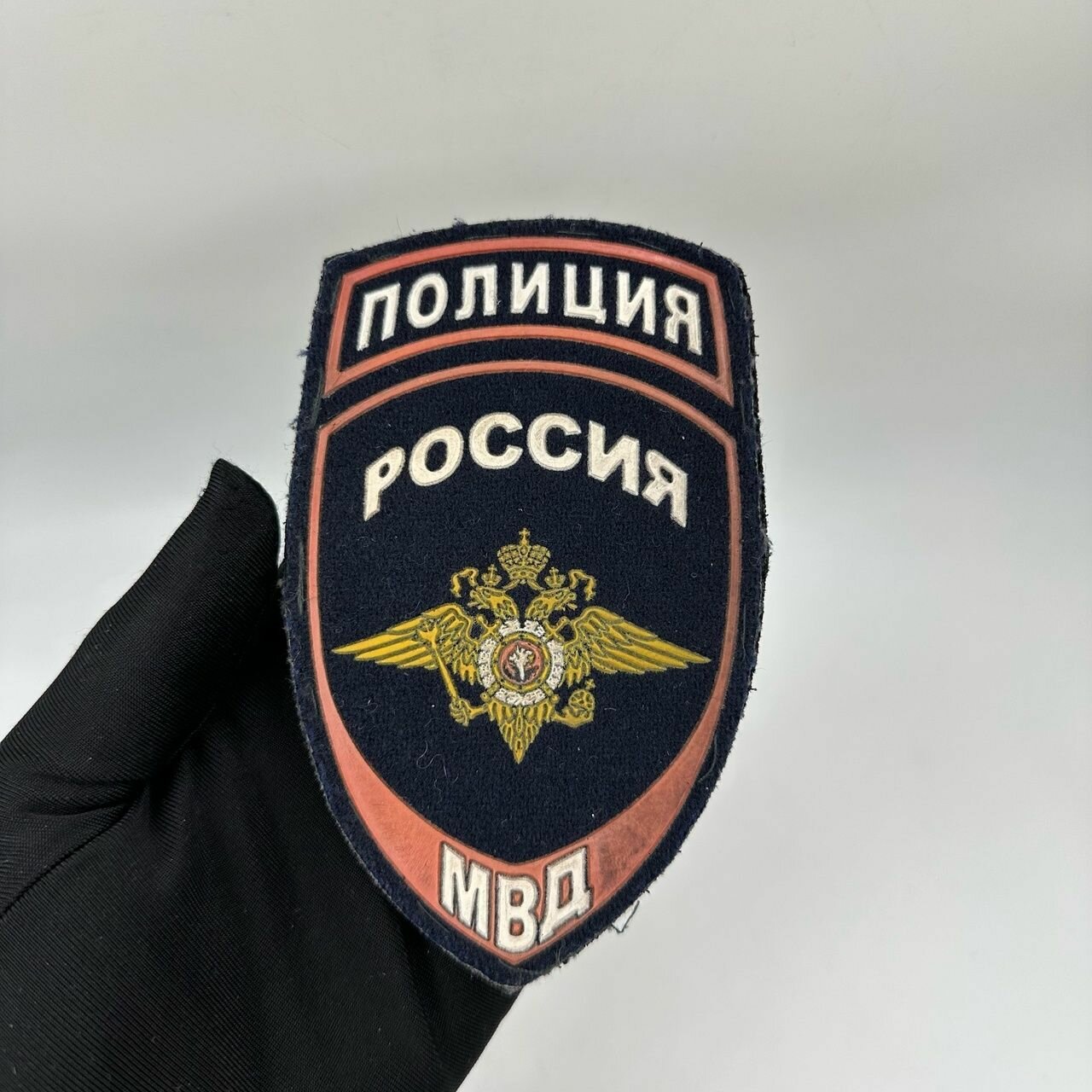 Нашивка Полиция герб россии МВД