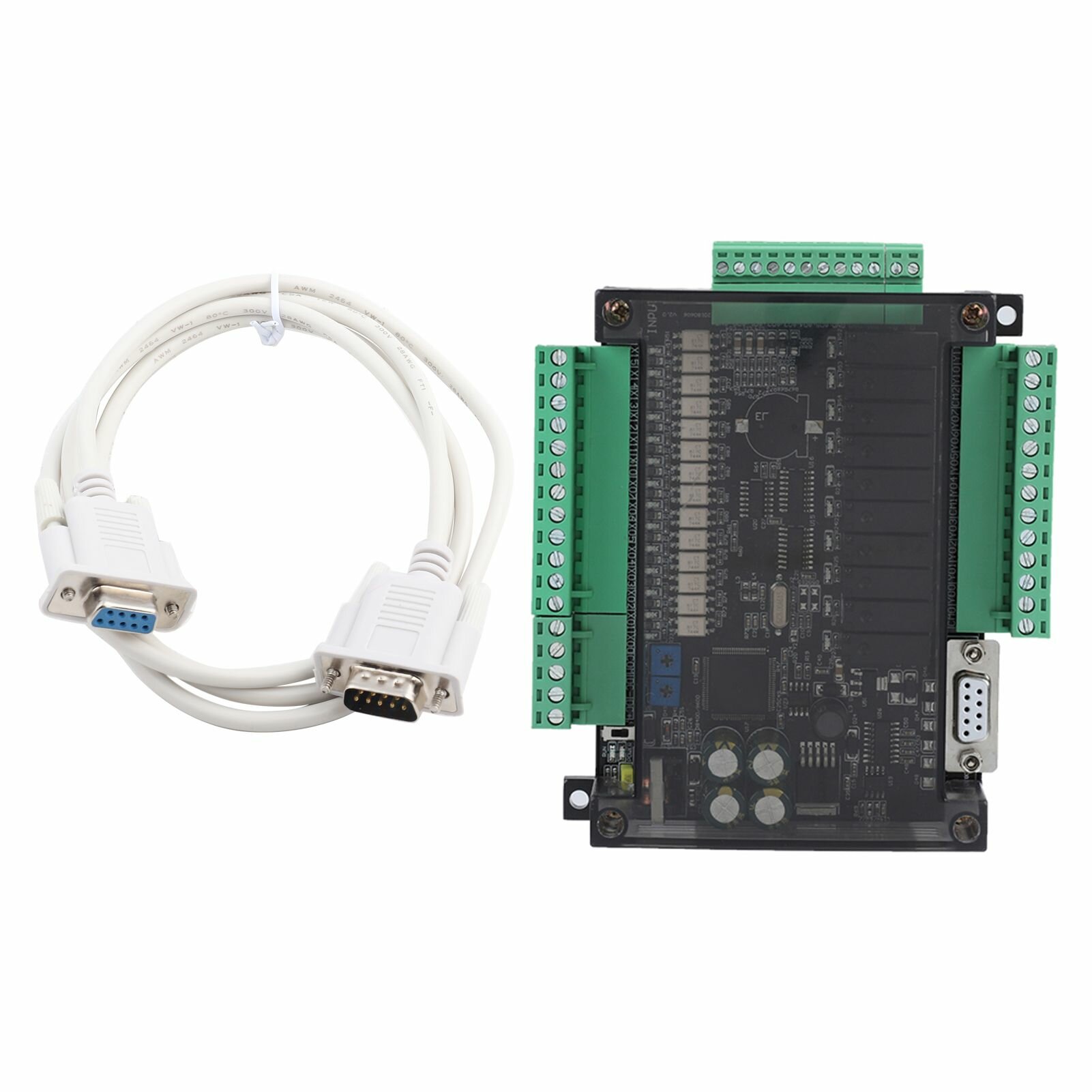 Промышленная плата управления FX3U24MR, ПЛК, релейный выход