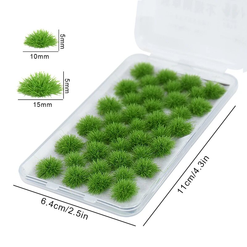 Искусственная трава ZQCXLD 39P 15 мм Зеленый, F02 (1)