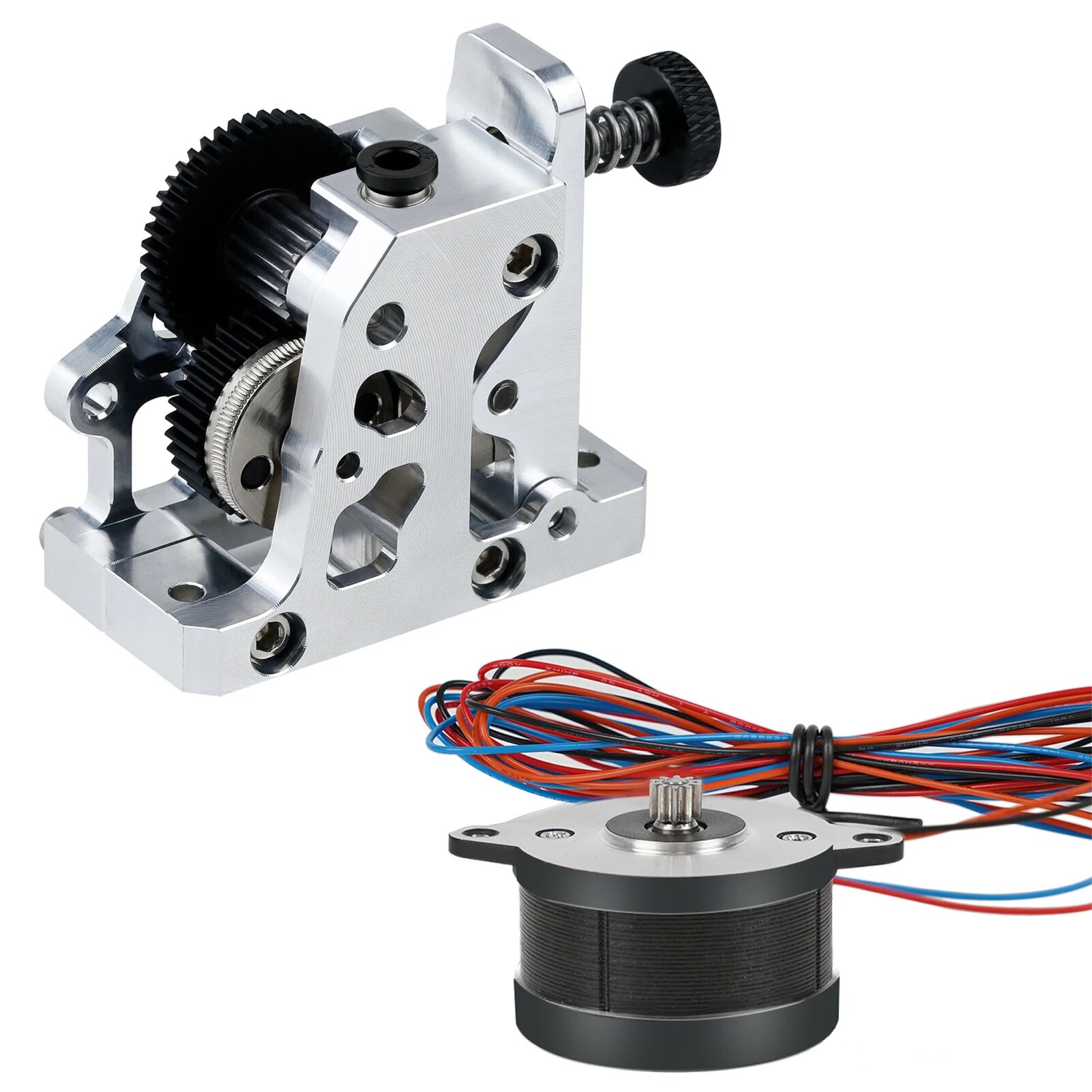 Детали для 3D принтера HGX-LITE-экструдер цельнометаллический закаленный стальной редуктор экструдер пла/ТПУ для фотографий/фотографий V2