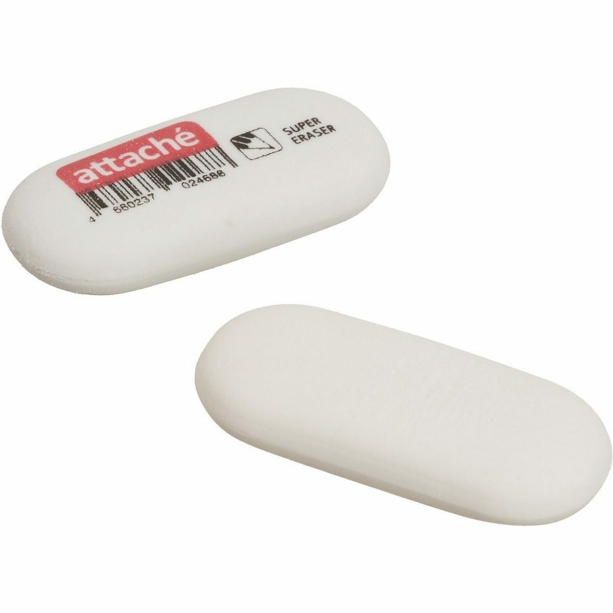 Набор ластиков Attache (овальная форма, 63х29х13мм) набор 2шт, 24 уп.
