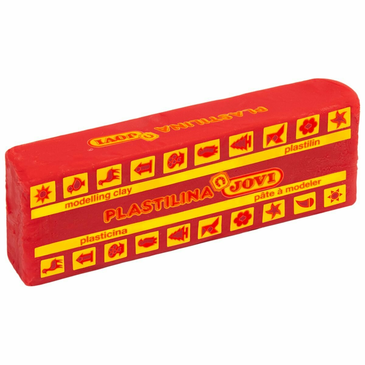 Пластилин Jovi, красный, 150г (7105), 60шт.