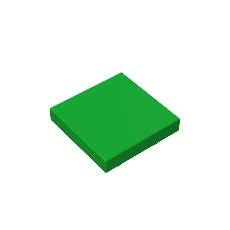 Gobricks GDS-855 плитка 2x2 инвертированная Изумрудный, 040