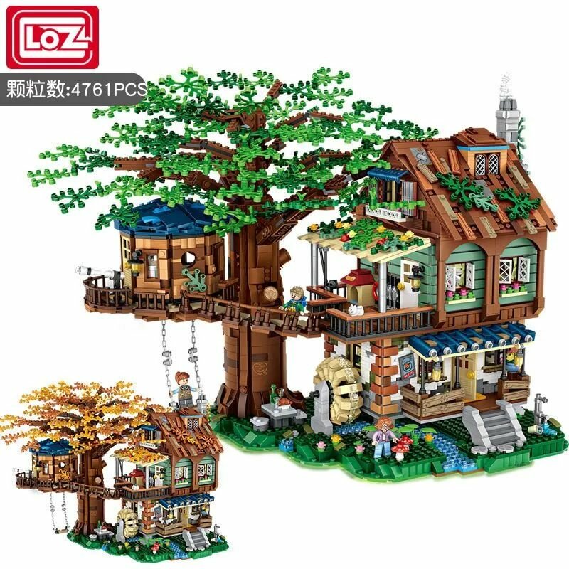 Конструктор LOZ 1033 Домик на дереве , 4761 деталь