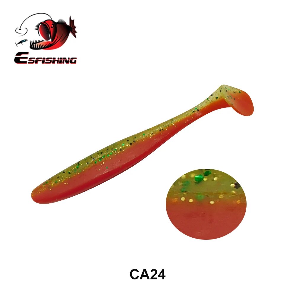 ESFISHING Easy Shiner, 125mm, CA24, 5шт