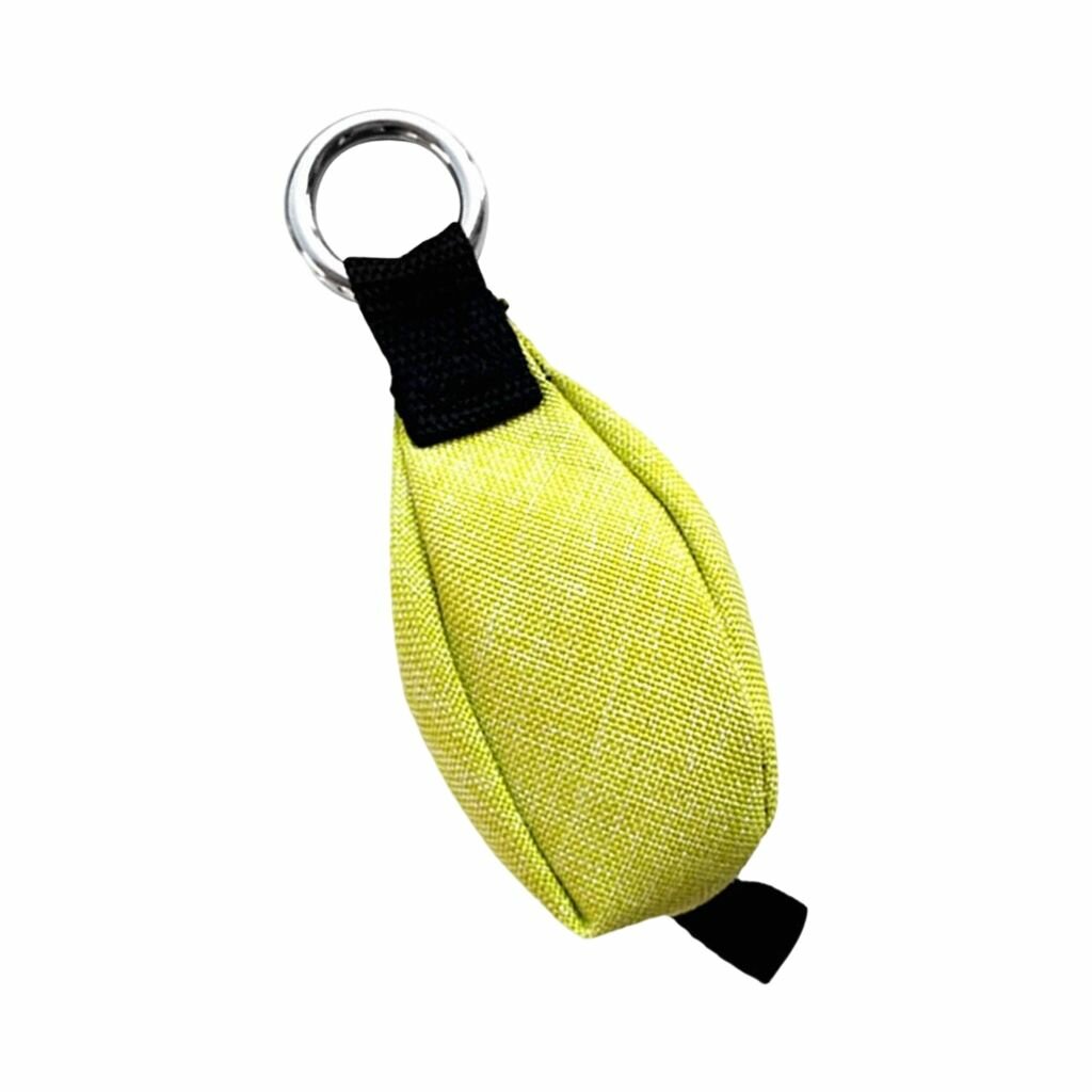 (1шт) Для скалолазания, лазания по деревьям, сумка для метания с хвостом 300 г-зеленый