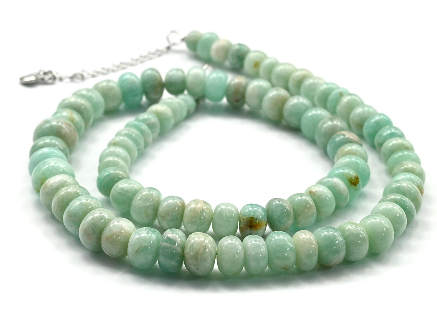 Бусы, амазонит