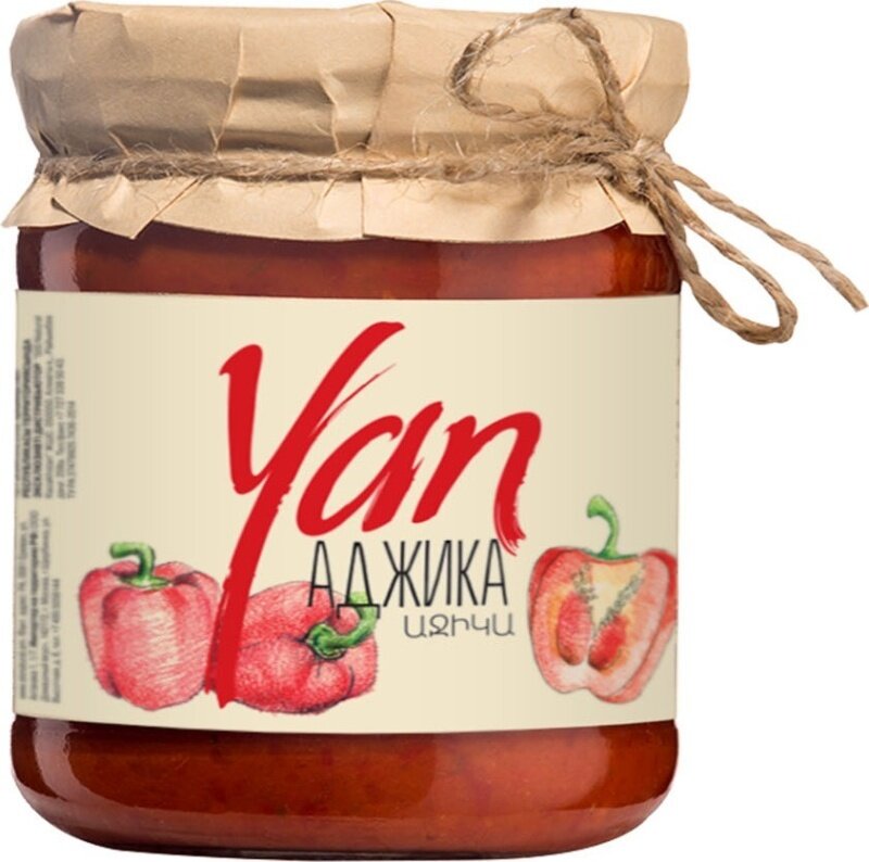 Икра YAN из красного перца /стекло/ 250г