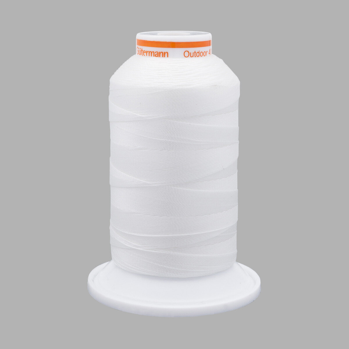 Нитки швейные прочные Outdoor №40, 400 м*5 шт, для уличных тканей, Gutermann (1005 белый)