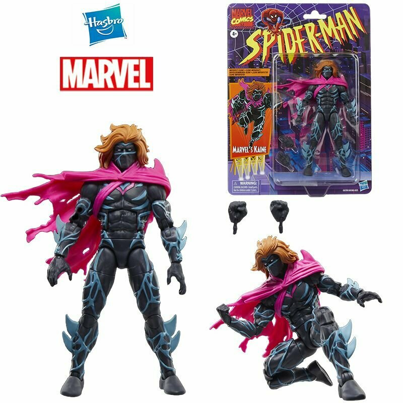 Фигурки Hasbro Marvel Legends Мальчик-паук Человек-паук без ограничений, агент Веном, Электро Хамелеон Кейн, 16 см, фигурка героя, модель