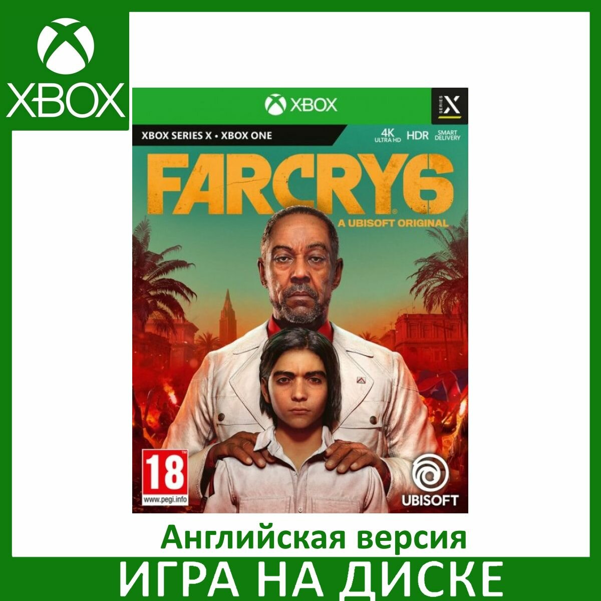 Игра Far Cry 6 Xbox One, Series X Диск на Xbox Английская версия