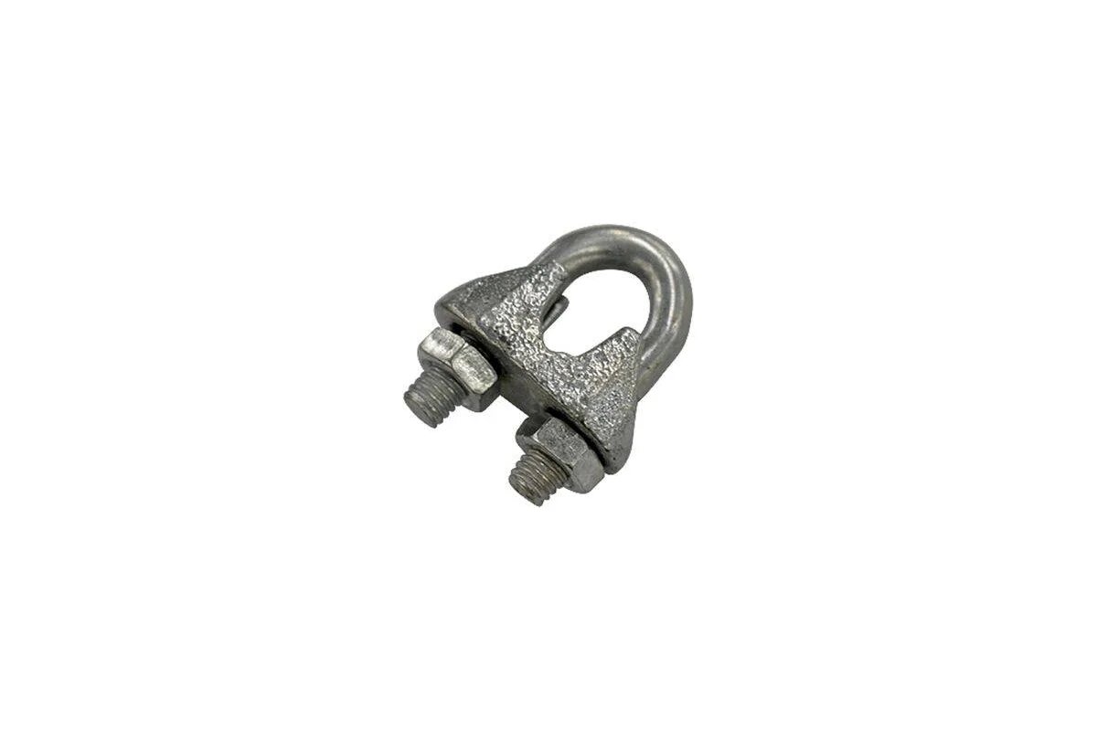 STEELREX Зажим для стальных канатов DIN 741, оцинкованный, 10 мм, упаковка 2 шт