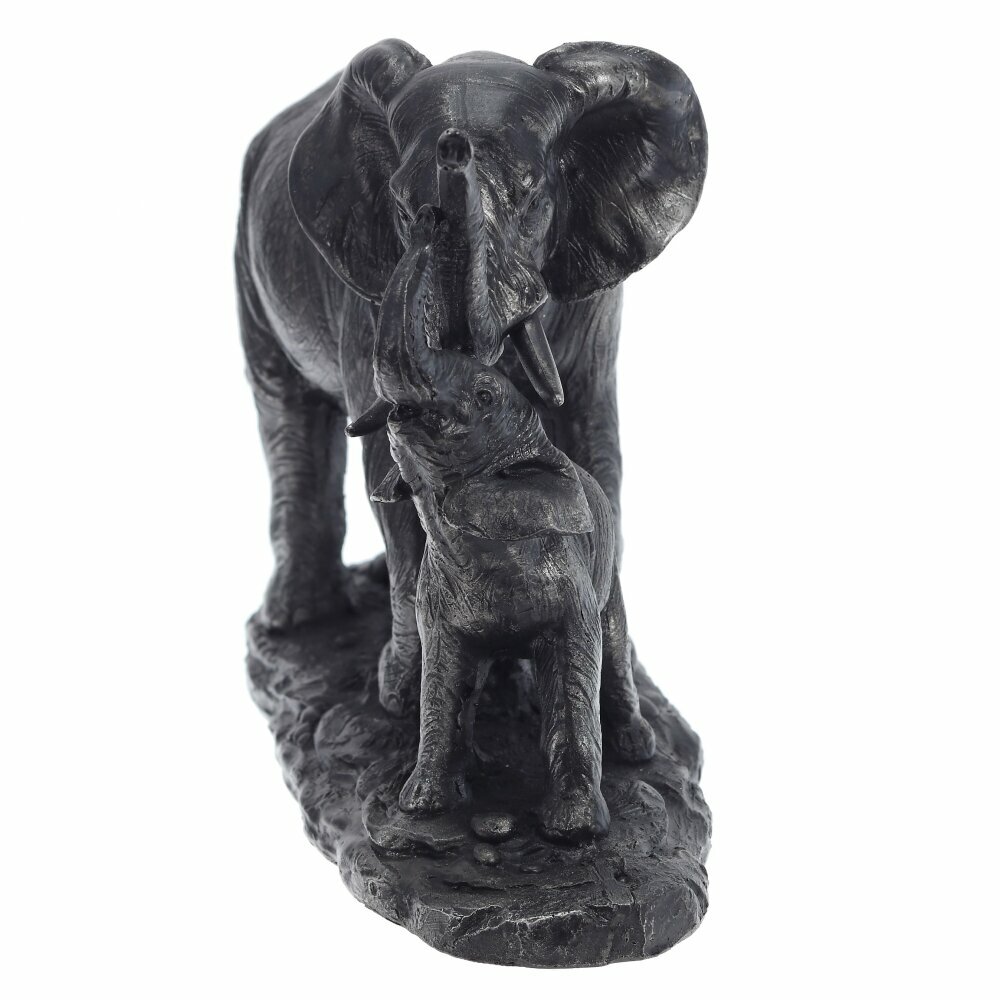 Фигурка декоративная "Слоны", L21 W7 H13 см