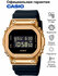 Наручные часы CASIO G-Shock, золотой
