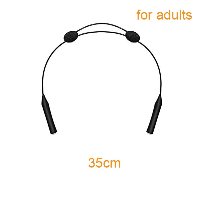 NONOR Регулируемый фиксатор для очков из силикона 35cm---for adults