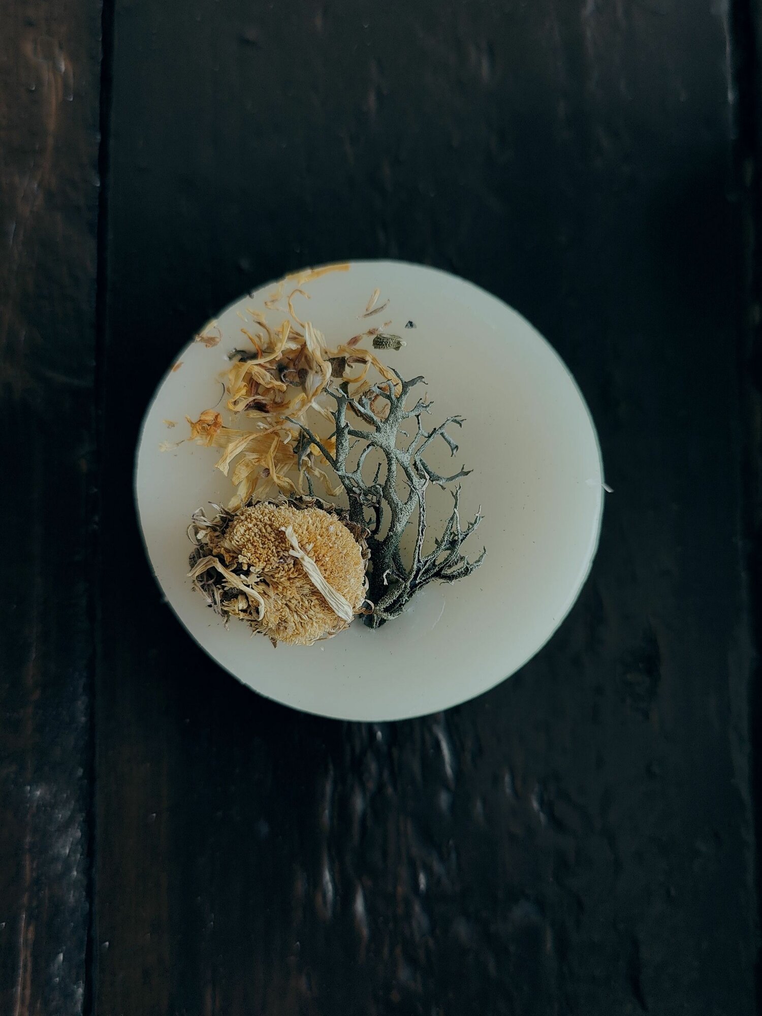 Твердый бальзам для волос "Лавр". Натуральный без отдушек