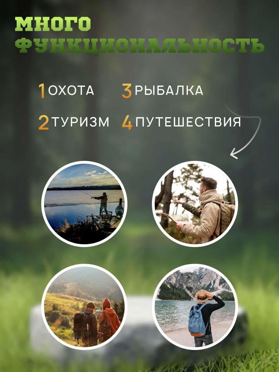 Рация Baofeng BF-9700, 1800 мАч, 400-520 МГц (UHF), 1 Вт, 5 Вт, 7 Вт, IP67 — фото 1