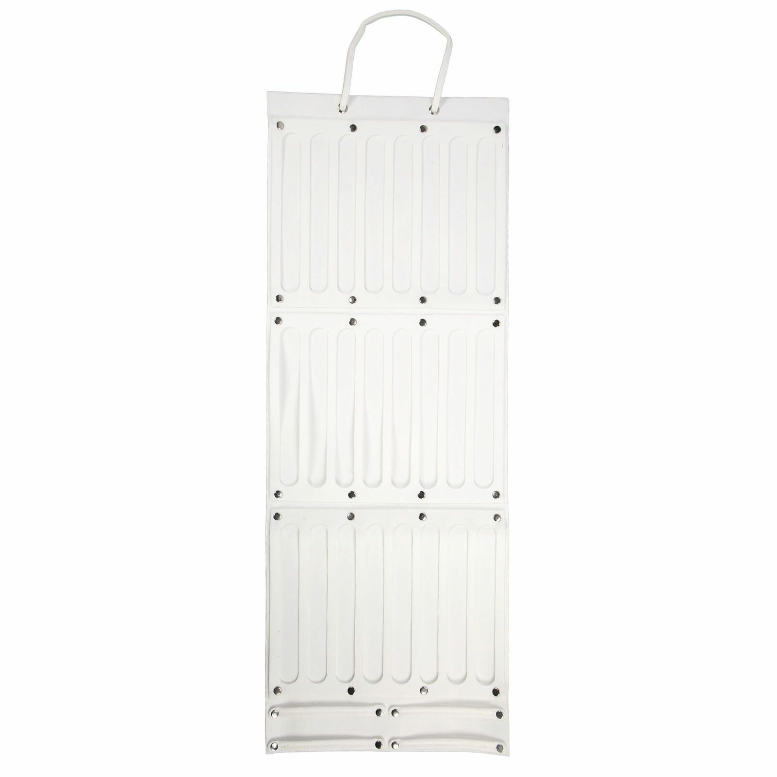 3-рядный подвесной держатель для заколки для волос, складной органайзер для повязки на голову для дверного настенного шкафа