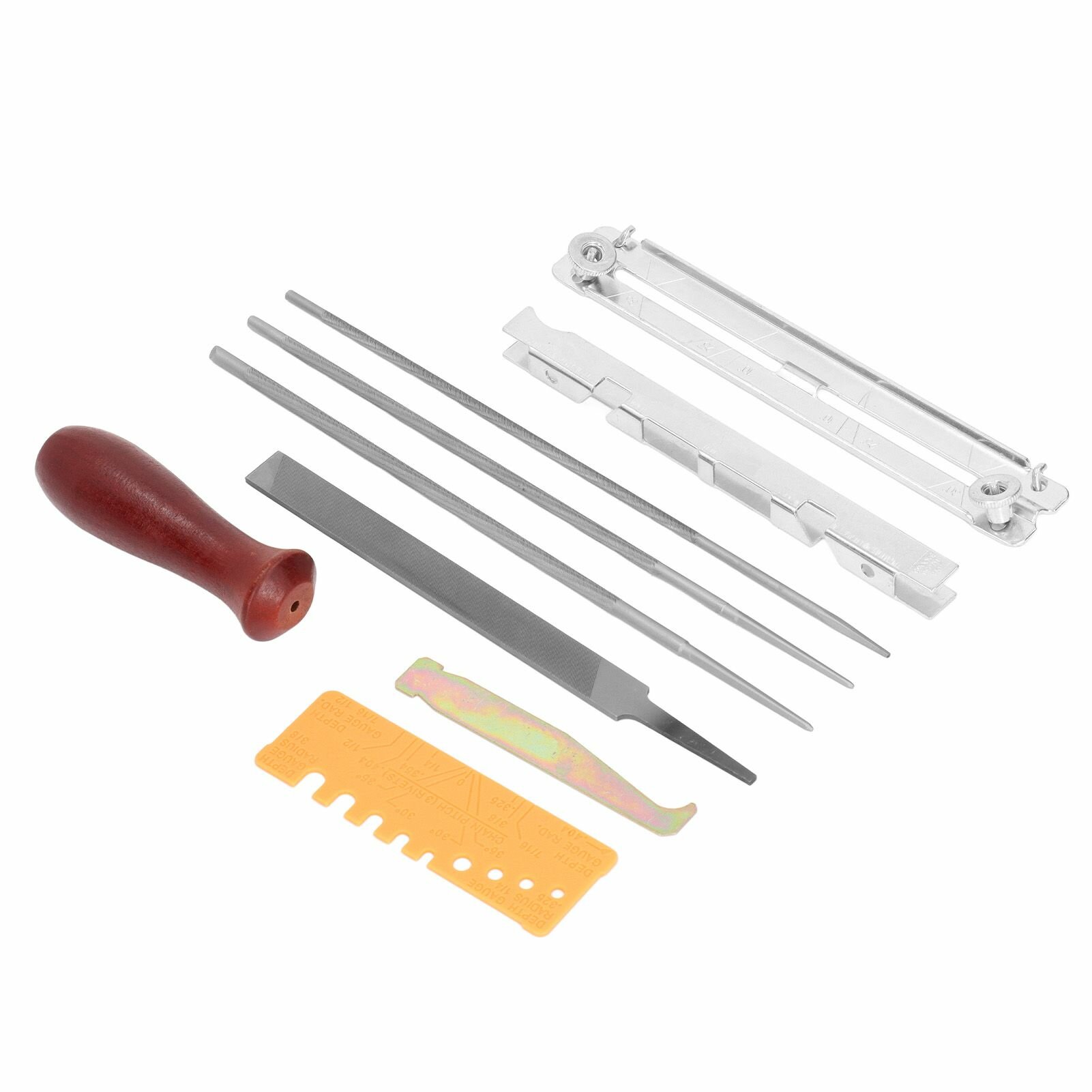 10 шт, точилка для бензопилы, набор напильников, аксессуары для цепей бензопилы для садовой мастерской, ремесленные проекты