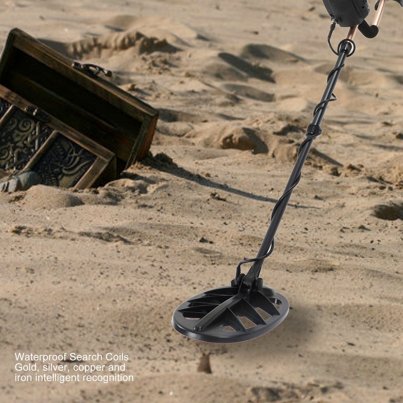 Комплект металлоискателя с регулировкой глубины до 8,5 м