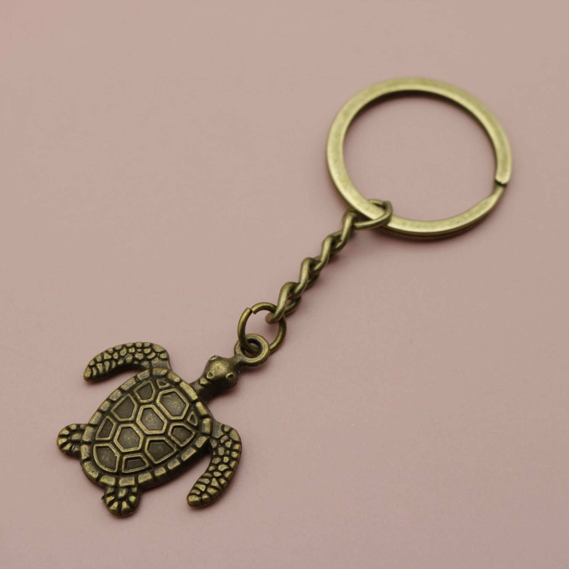 Подвеска-брелок "Черепаха", бронза