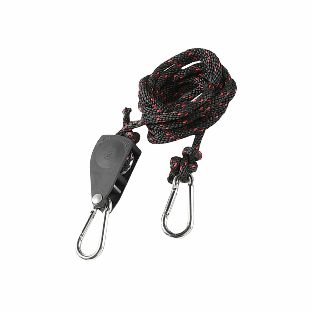 Светоотражающий походный трос с алюминиевым регулятором натяжения для наружного использования