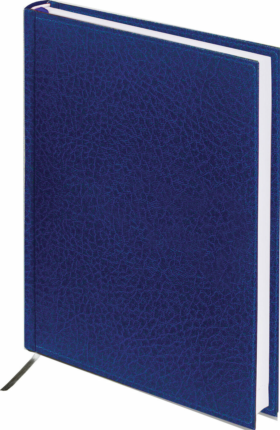 Ежедневник Brauberg недатированный, А5, 138х213 мм, "Profile", под фактурную кожу, 160 л, синий (123426)