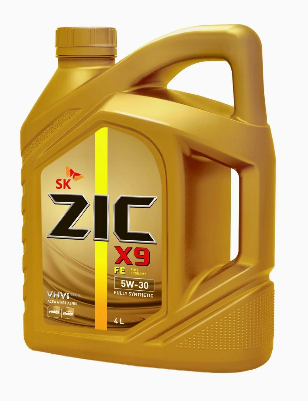 Масло моторное ZIC FE 5W-30 ACEA A1 B1 A5 B5, синтетическое, 4 л