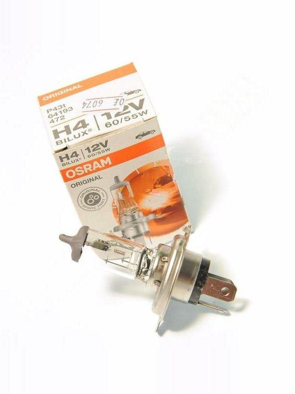 Лампа OSRAM H4 12V 60/55 Вт. Супер