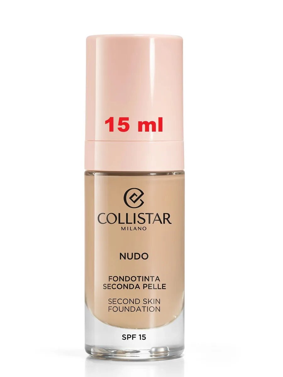 2N мини-тональный крем "Вторая кожа" Collistar "NUDO" Beige, 15 мл
