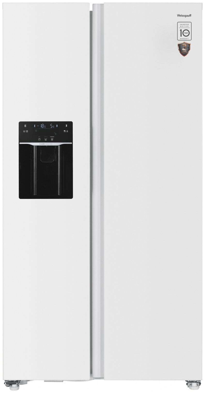 Холодильник Weissgauff WSBS 692 NFW