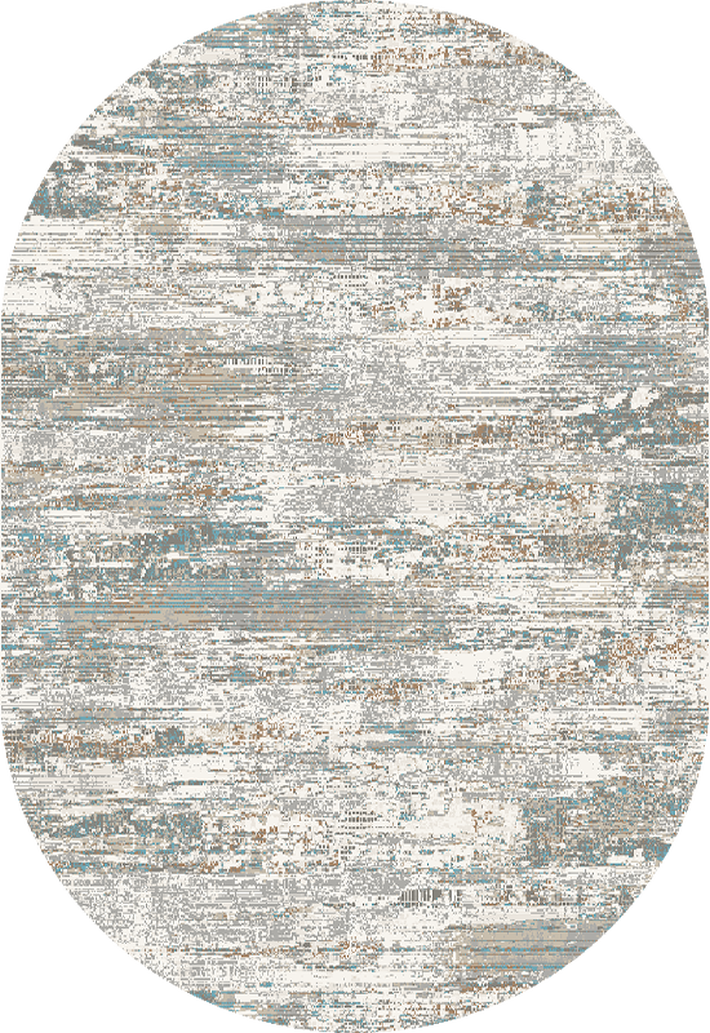 Ковер, Овал, Бежевый, Серый, Голубой, Современный, на пол, в гостиную, спальню, в ассортименте (100 см. на 200 см.)