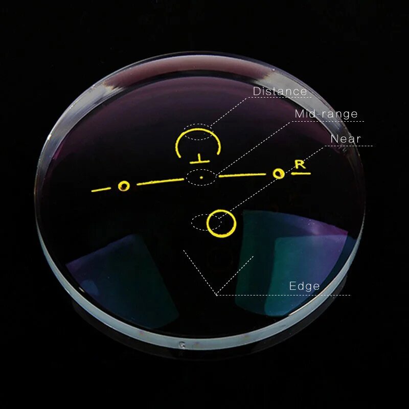 Цифровые прогрессивные очки COHK 1.56 для чтения Myopia, 1.67