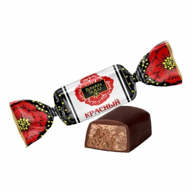 Шоколадные конфеты Красный, 1 кг, Баян Сулу
