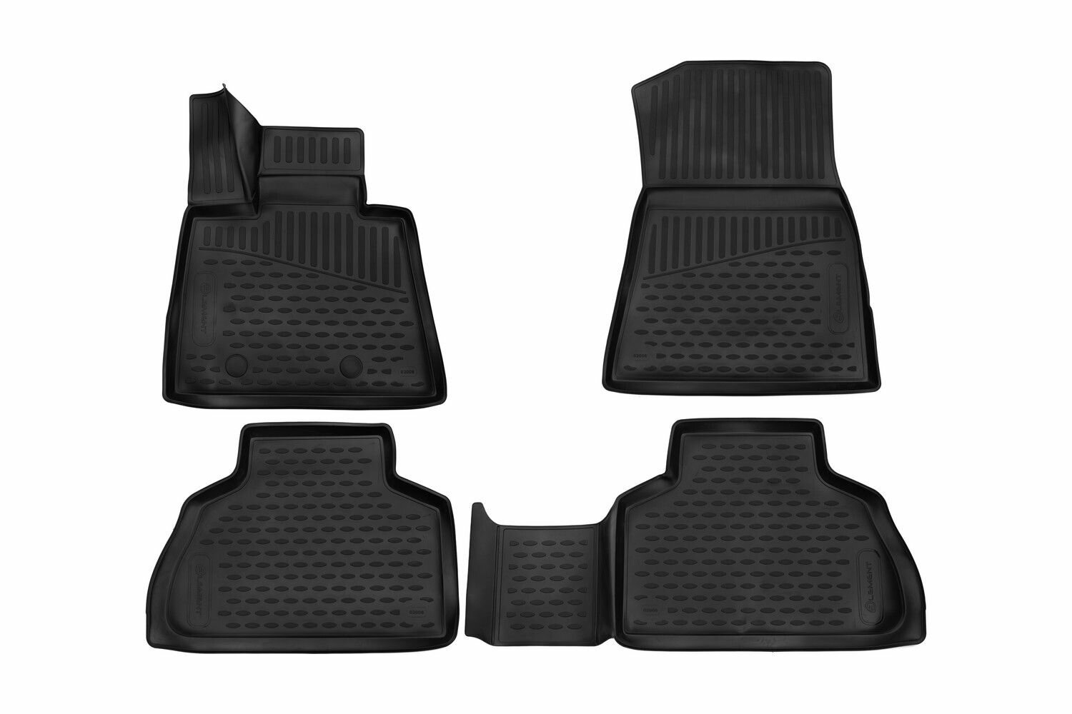 Коврики в салон авто для BMW X5 G05 2018 - , 4шт. (полиуретан) арт. ELEMENT3DA04261210K