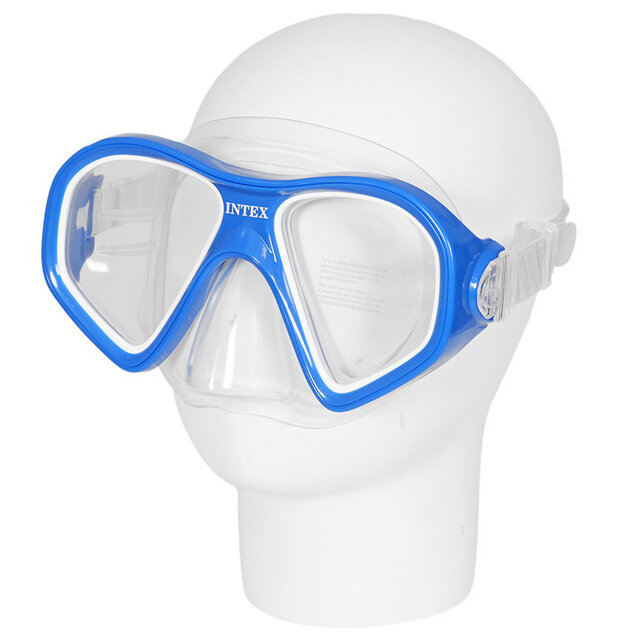 Маска для плавания Reef Rider синяя, 14+, INTEX, 55977-2