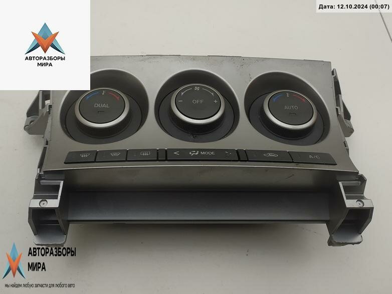 Блок управления печки / климат-контроля Mazda 3 BL 2009 BBT61190J