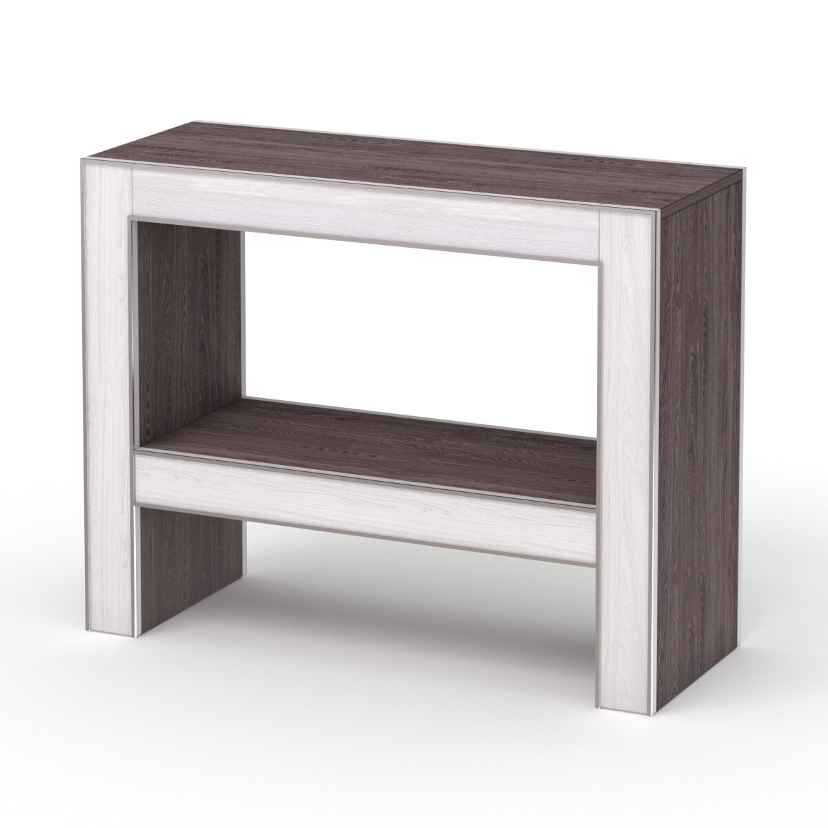 Подиум для цветочного магазина "букет" №2, Ясень Анкор темный и Ясень Анкор светлый