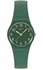 Наручные часы Swatch, зеленый,