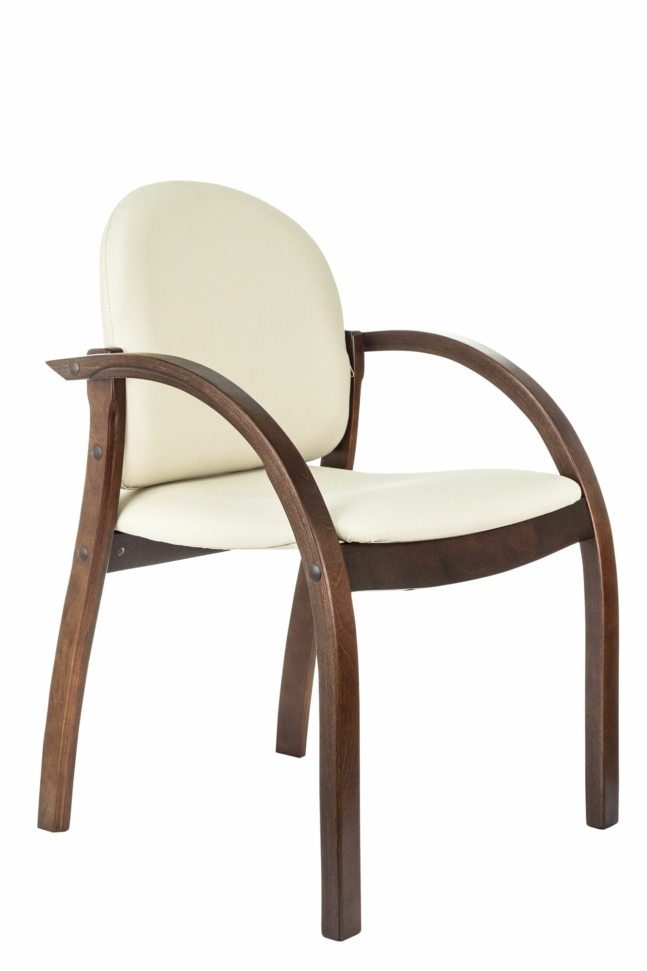 Стул Бюрократ Джуно, обивка: эко. кожа, цвет: светло-бежевый (джуно светлый БЕЖ)