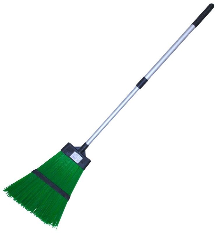 Метла PARK / Парк GH6650 уличная плоская с черенком, полипропилен, 124х40см / хозяйственные товары
